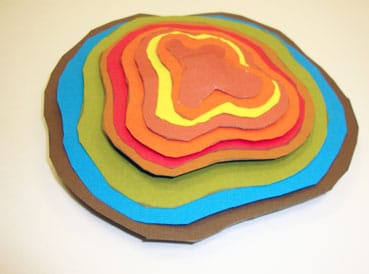 Topographic Sculpture // Middle School 3D Art Project - Kids Art ...