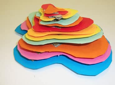 Topographic Sculpture // Middle School 3D Art Project - Kids Art ...