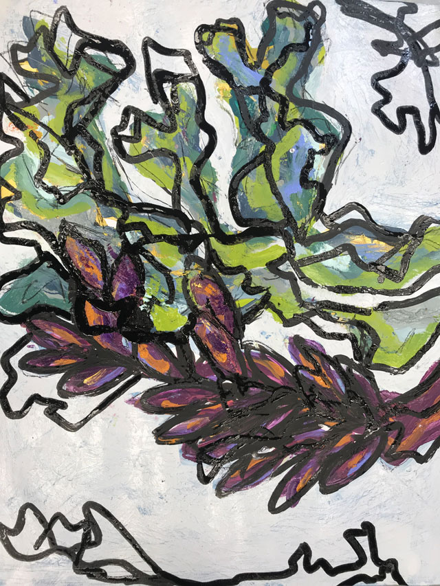 Contour Flower Still Life - Kids Art Classes, Camps, Parties and Events ...