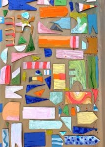 It's a Small World Cardboard Collage - Kids Art Classes, Camps, Parties ...