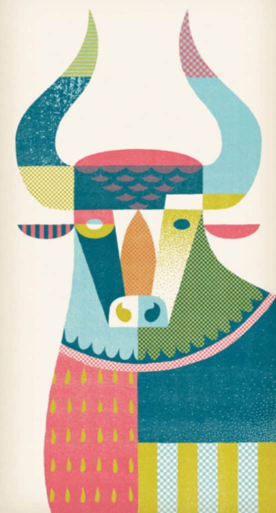 Ox Painting Project for Kids - 2021 Year of the Ox - Kids Art Classes ...