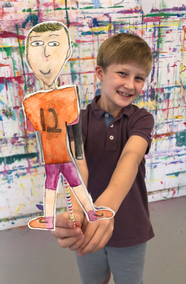 Paper Characters - Kids Art Classes, Camps, Parties and Events - Small ...