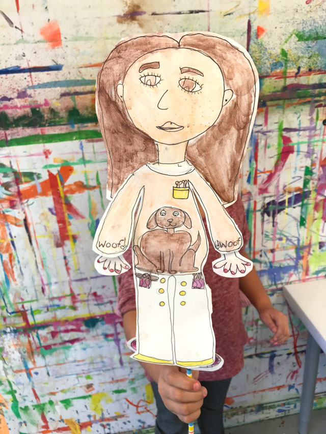 Paper Characters - Kids Art Classes, Camps, Parties and Events - Small ...